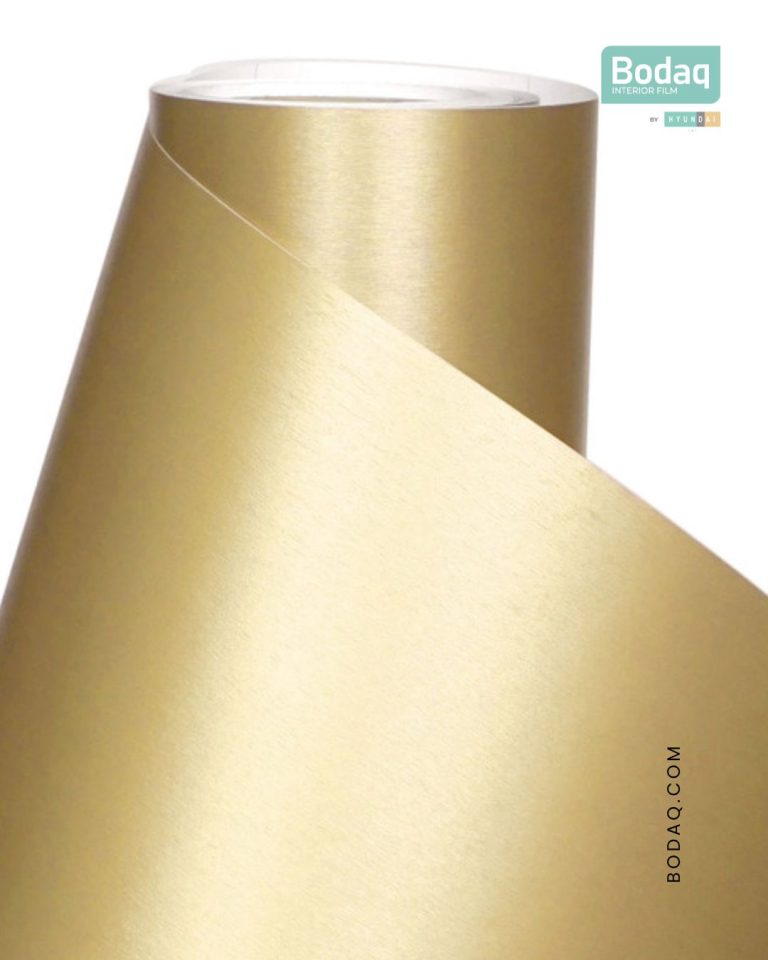 RM007 Real Gold Interior Film - Metal Collection