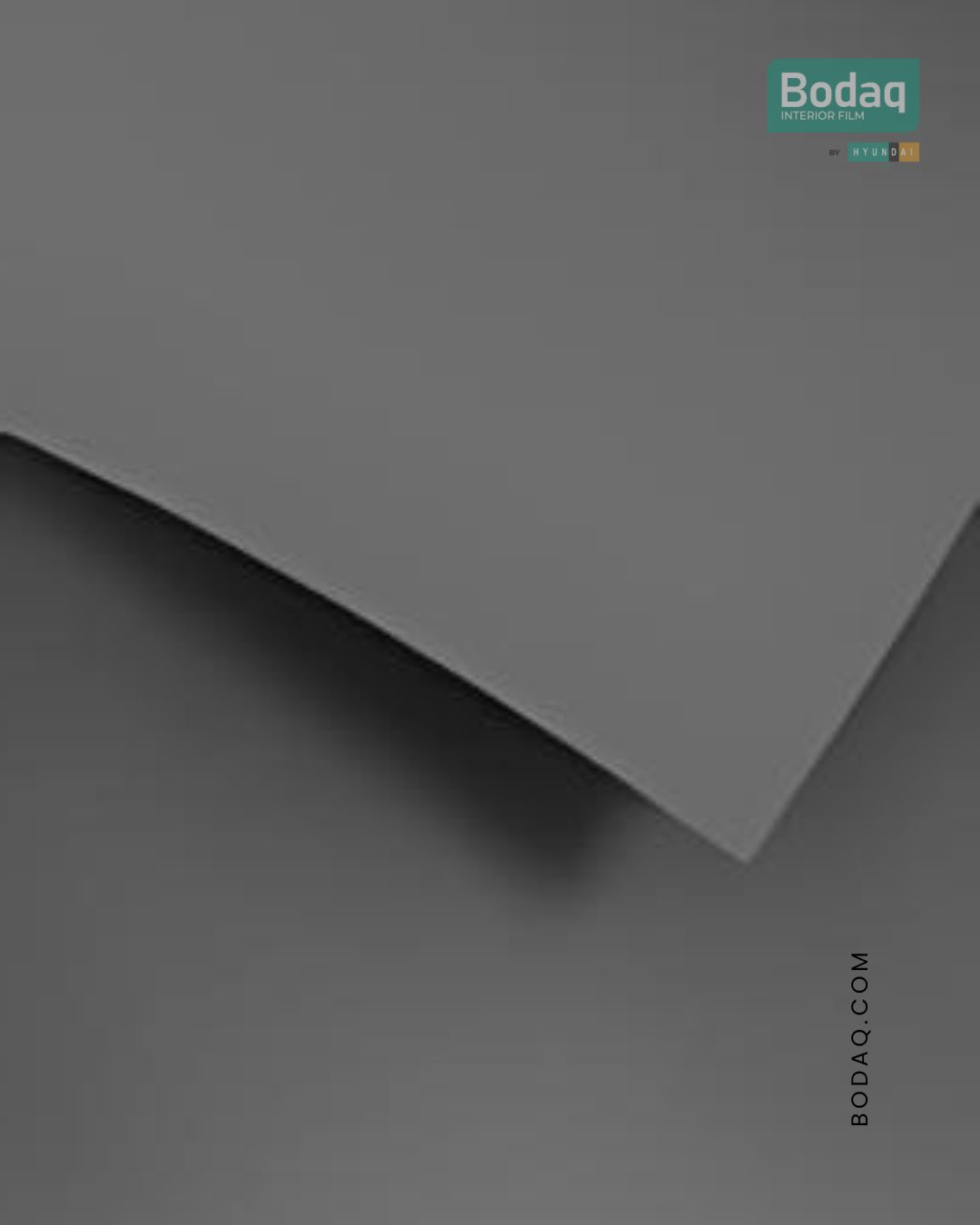 S159 Dim Gray Interior Film - Solid Color Collection ⋆ Bodaq® by Hyundai®