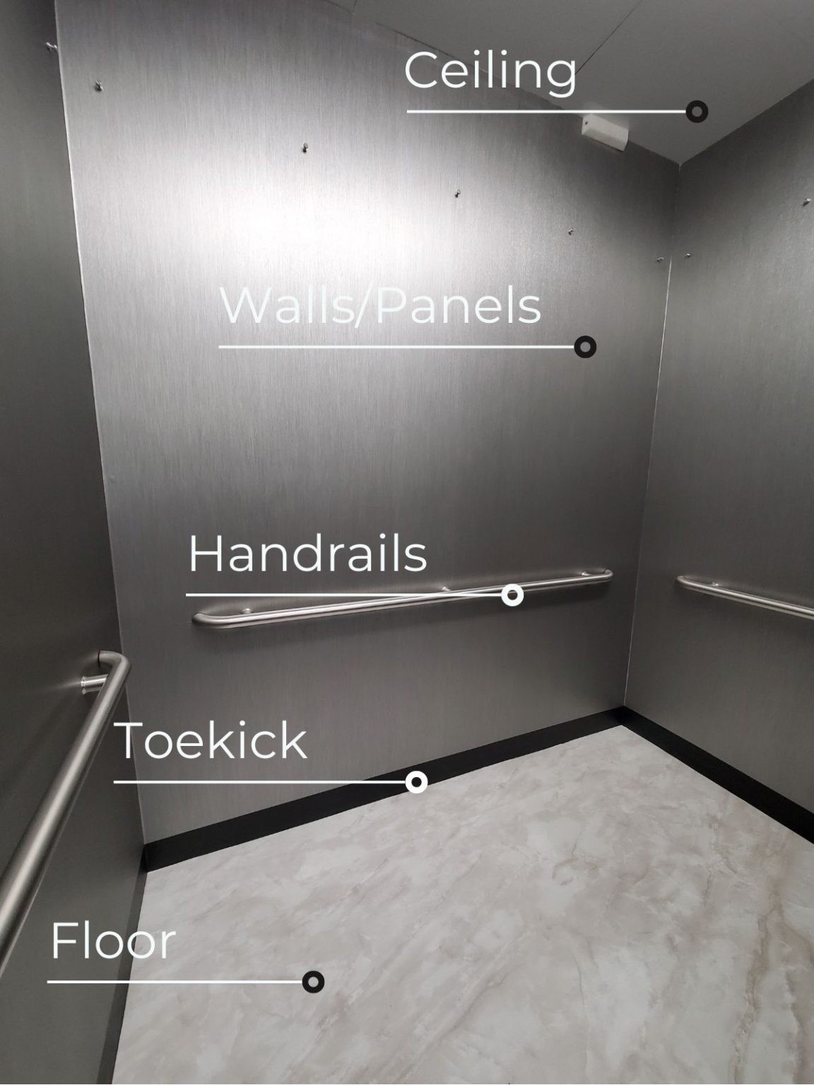 Best Elevator Interior Finishes: Wall Panels, Ceiling and Flooring Materials