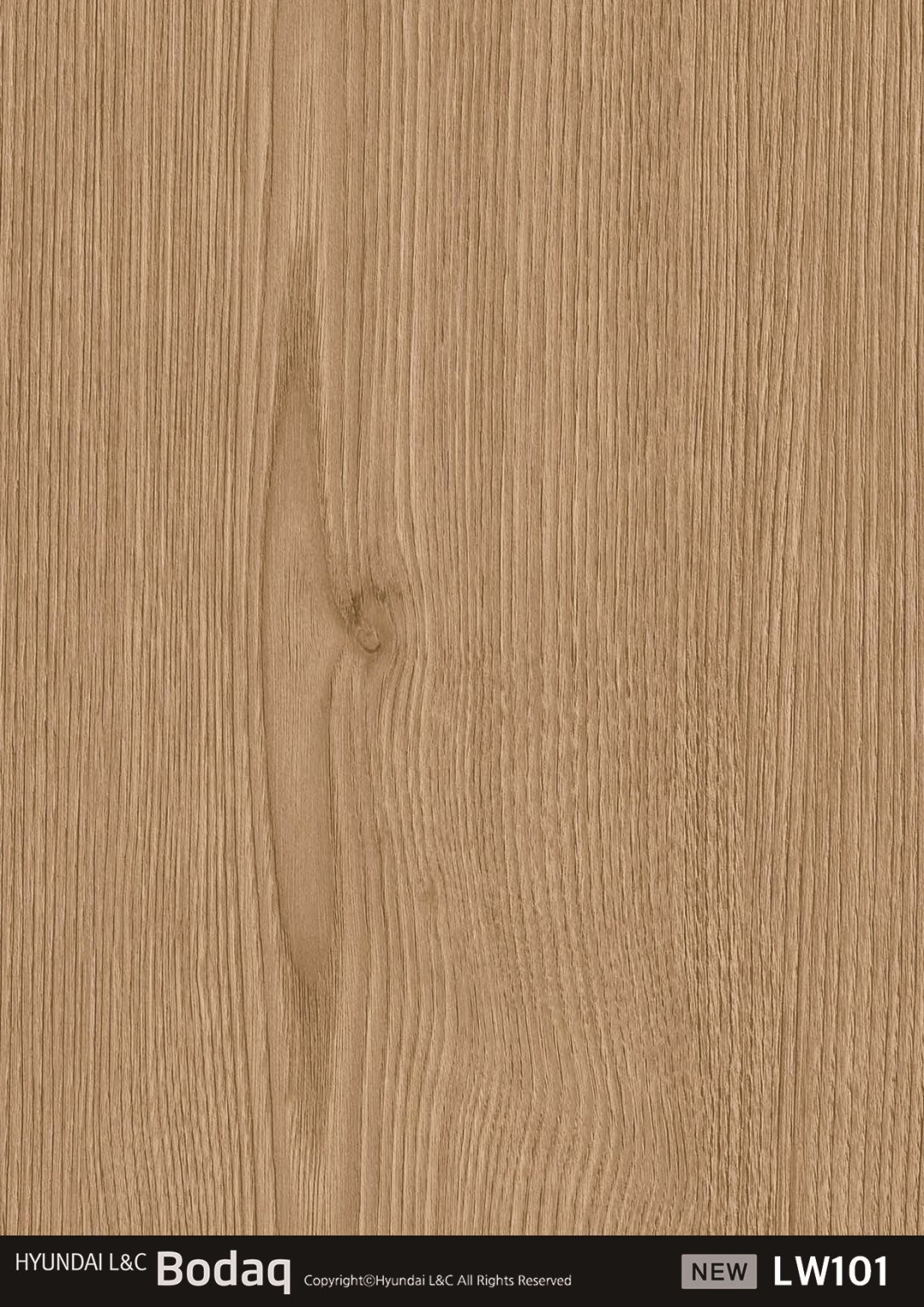LW101 Gold Denver Oak Interior Film - Wood Collection ⋆ Bodaq® by Hyundai®