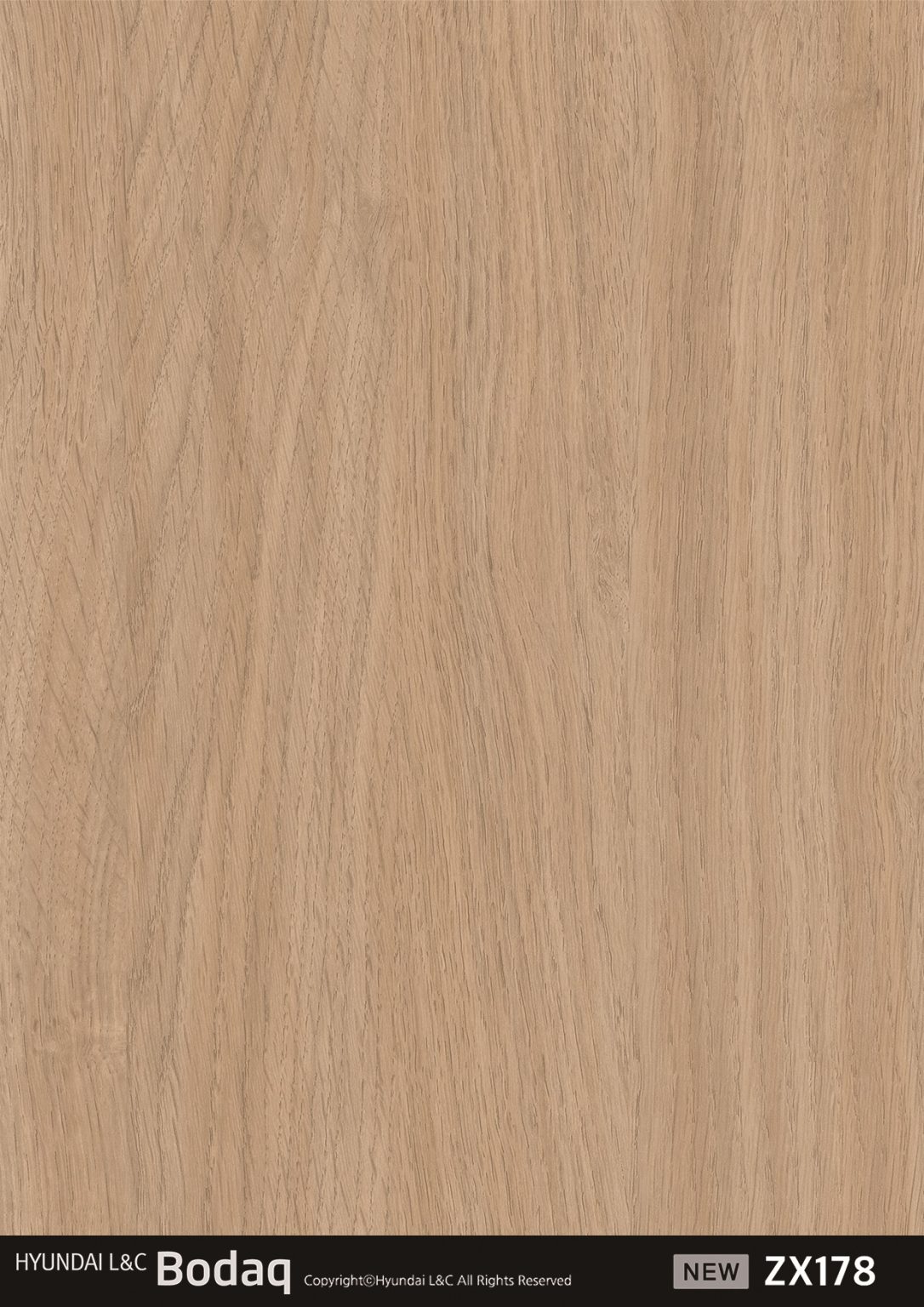 ZX178 Natural Teak - Wood Collection ⋆ Bodaq® by Hyundai®