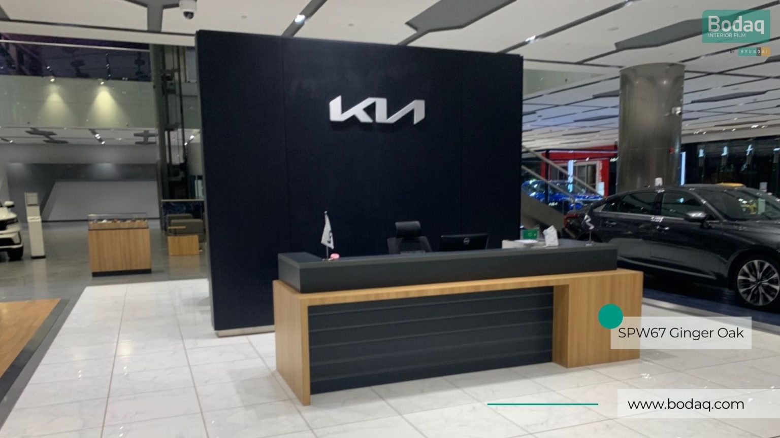 SPW67 Ginger Oak Interior Film - Origin Wood Collection